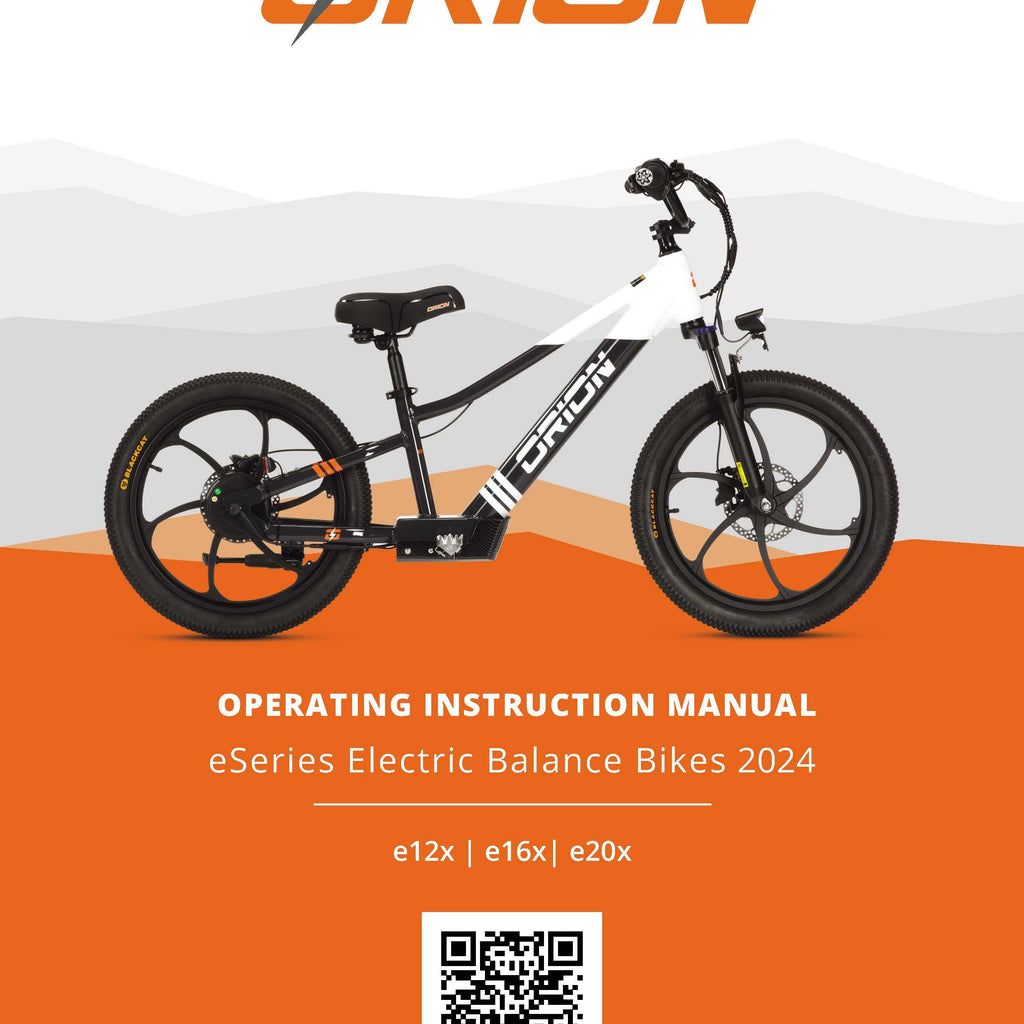 Orion eSeries Manuals – Orion Moto